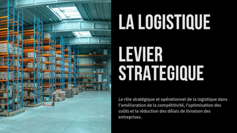 Logistique : définition et notions de base - Infos Entreprises