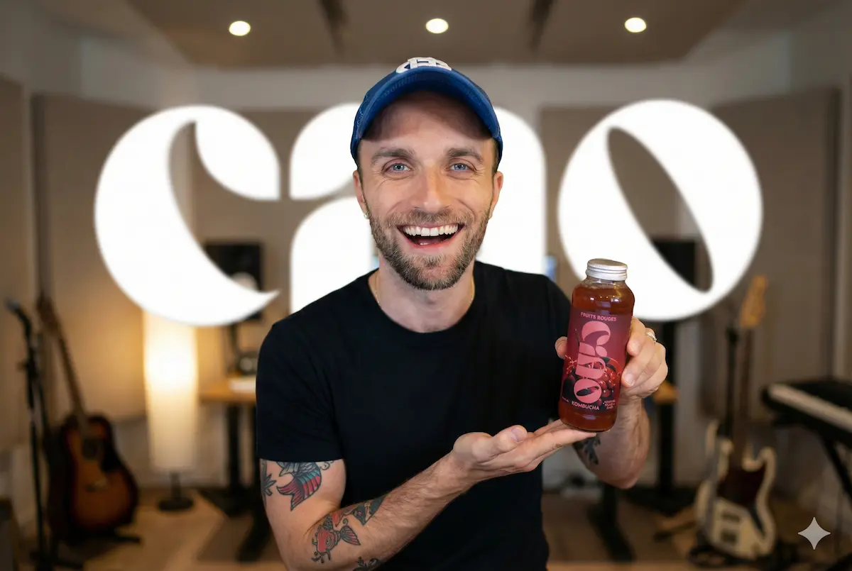 Boisson Squeezie : le succès fou de Ciao Kombucha décrypté